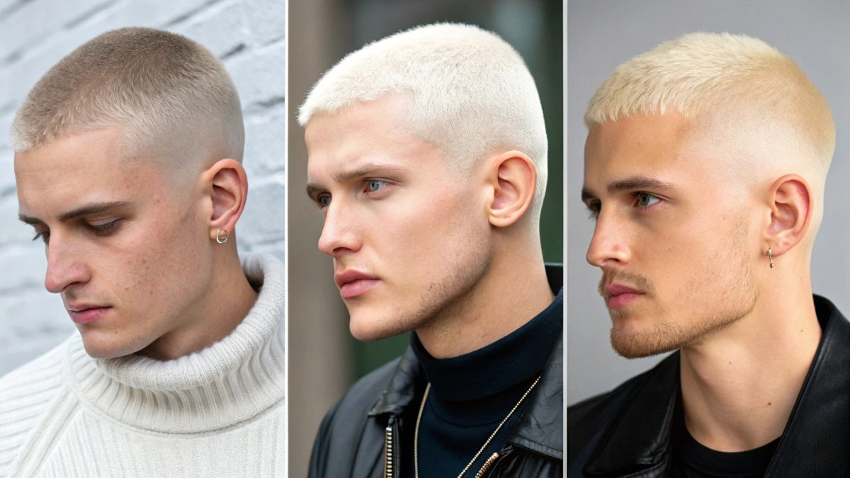 How to Get the Perfect Bleached Buzz Cut: Bold Style Tips for Men ...